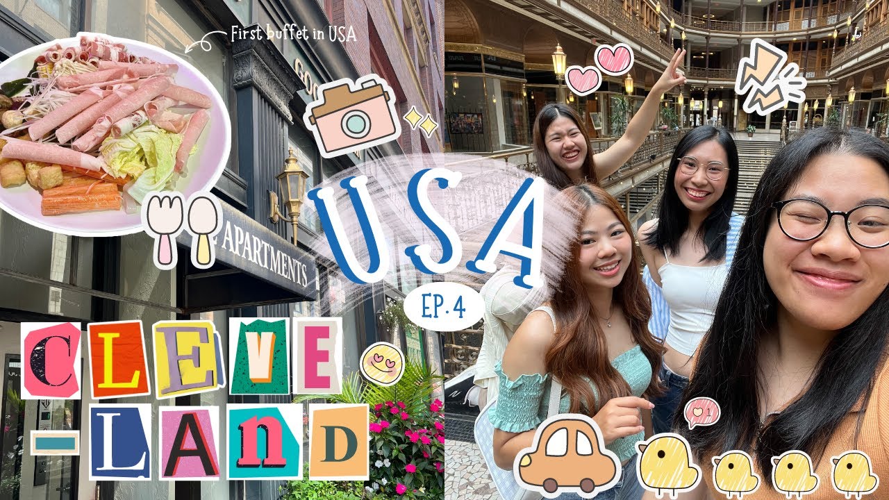 WAT USA EP.4 | A Drive to Cleveland 🚗☀️☁️ - YouTube