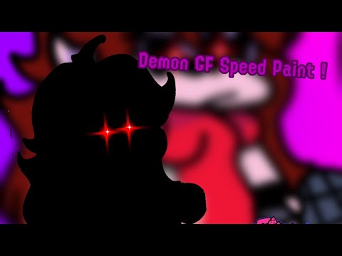 Demon Girlfriend | Friday Night Funkin | Speedpaint - YouTube