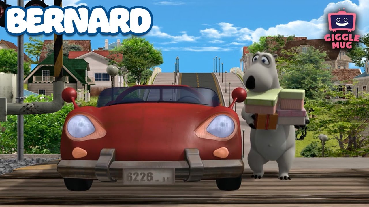 The Car | Bernard (4-Minute Cartoon for Kids!) - YouTube