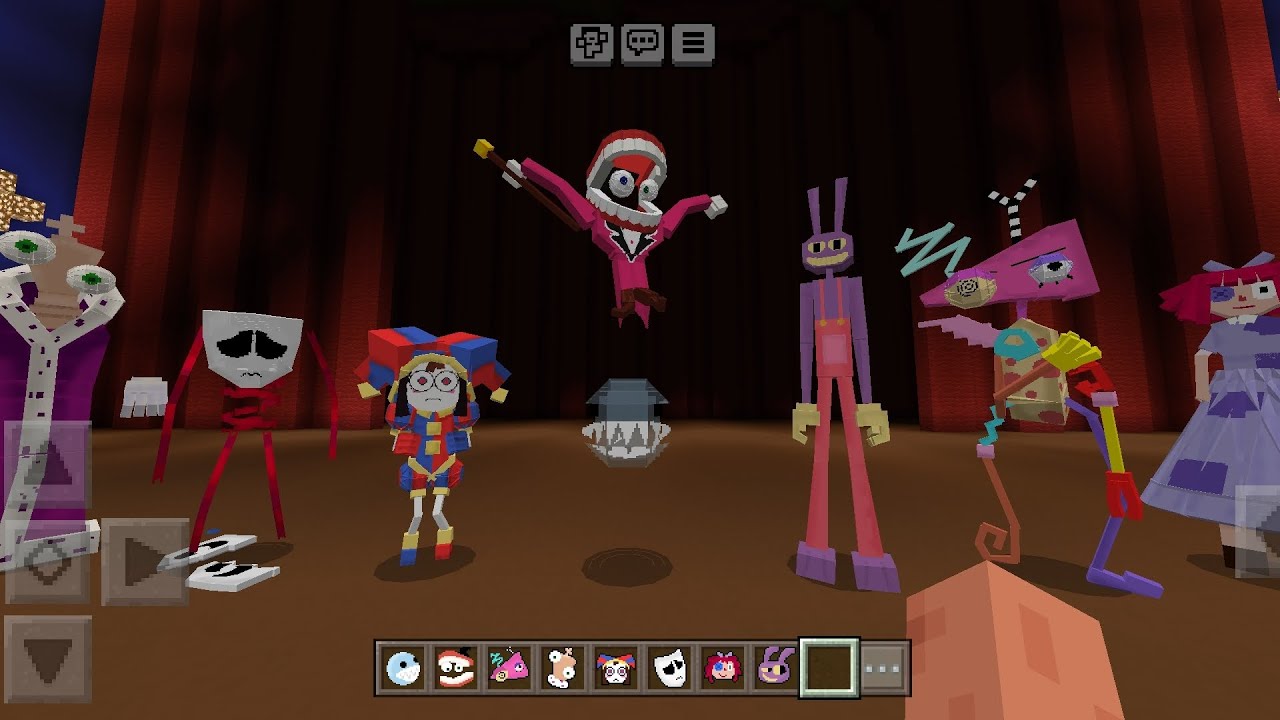 The Amazing Digital Circus MOD in Minecraft Bedrock MCPE - YouTube