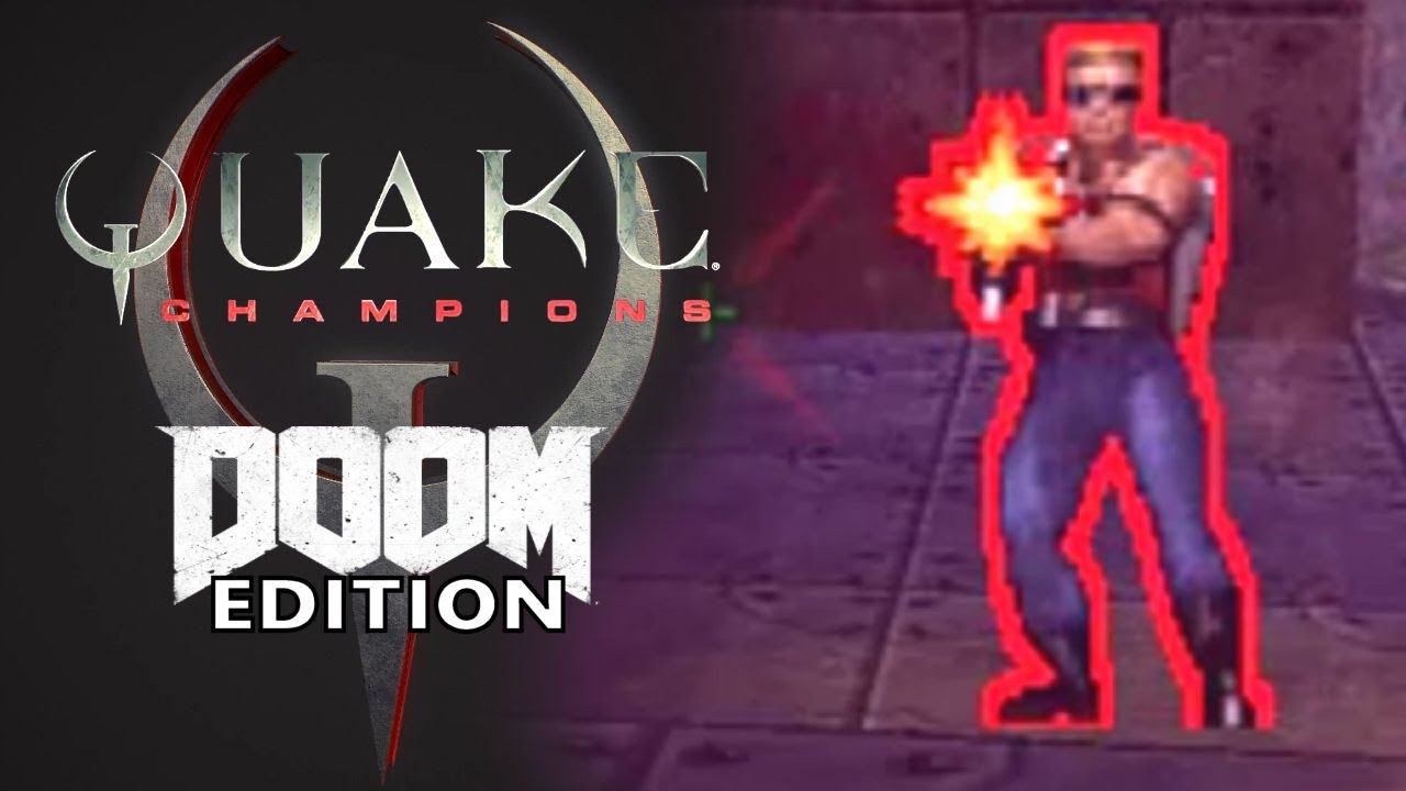 QUAKE Champions DOOM EDITION Gameplay 1 (No Commentary) - YouTube