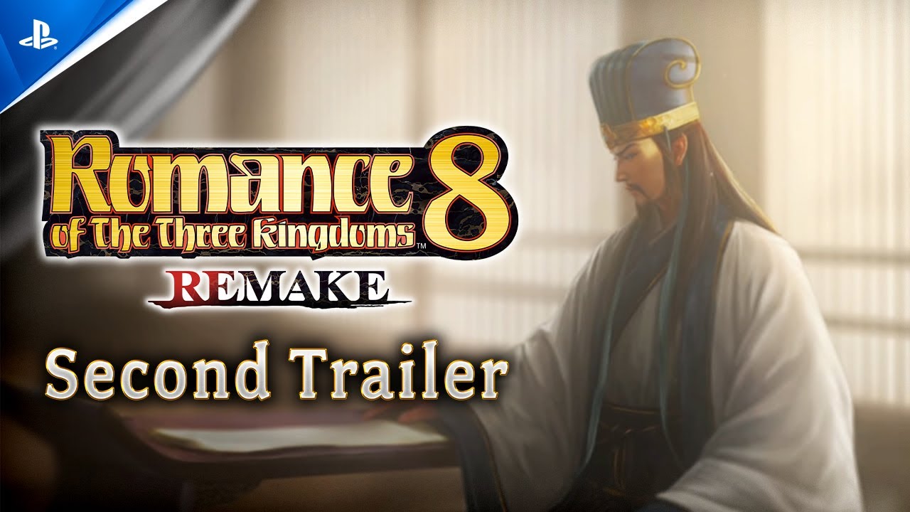 Romance of the Three Kingdoms 8 Remake - Second Trailer | PS5 & PS4 ...