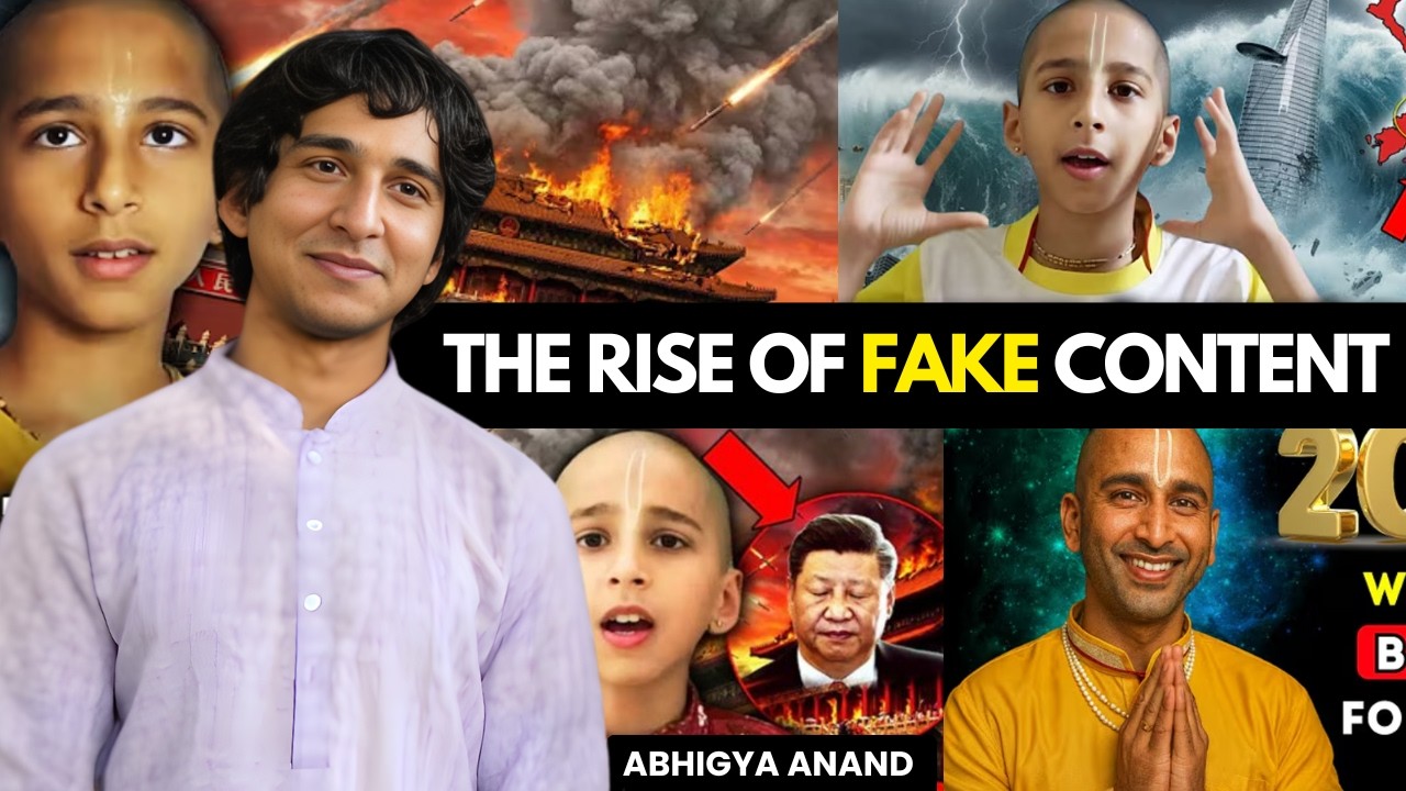 Abhigya Anand Reacts to Fake Content & Predictions | Clarifying ...