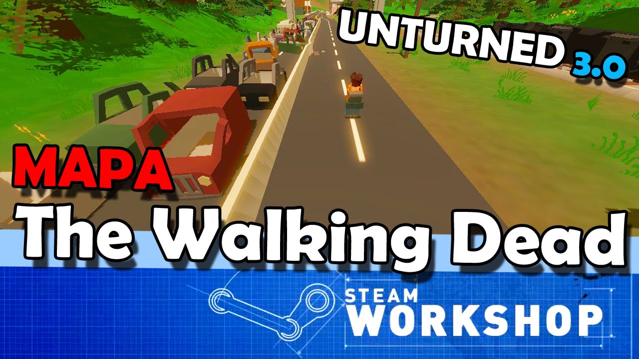 Unturned MAPA: Georgia - The Walking Dead Map - YouTube