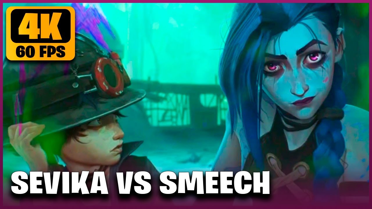 Sevika vs Smeech - Arcane Temporada 2 Español Latino 4K 60 fps - YouTube