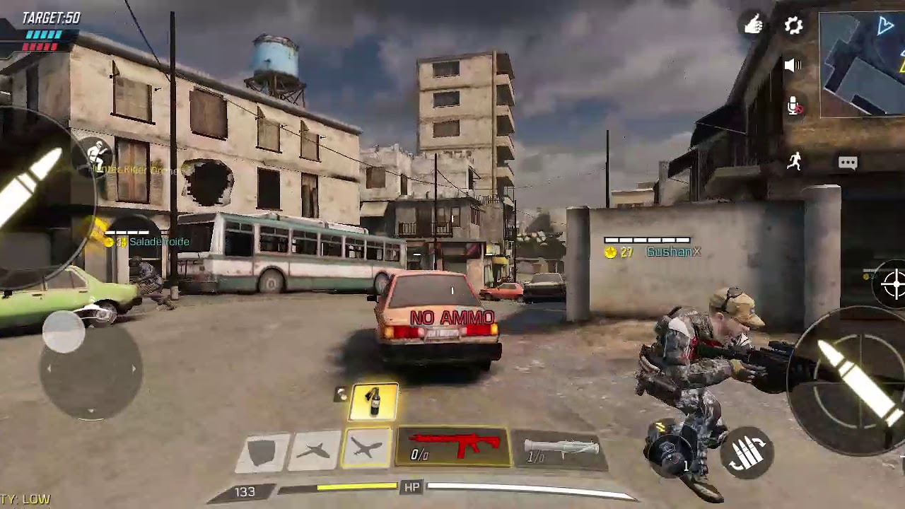 COD-CALL of DUTY mobile #)No bullets,danger survive - YouTube