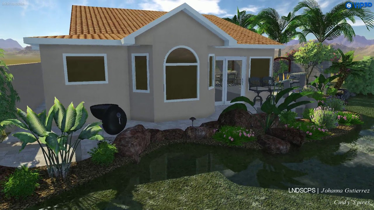 Vip3D - Landscape Design - Spires - YouTube