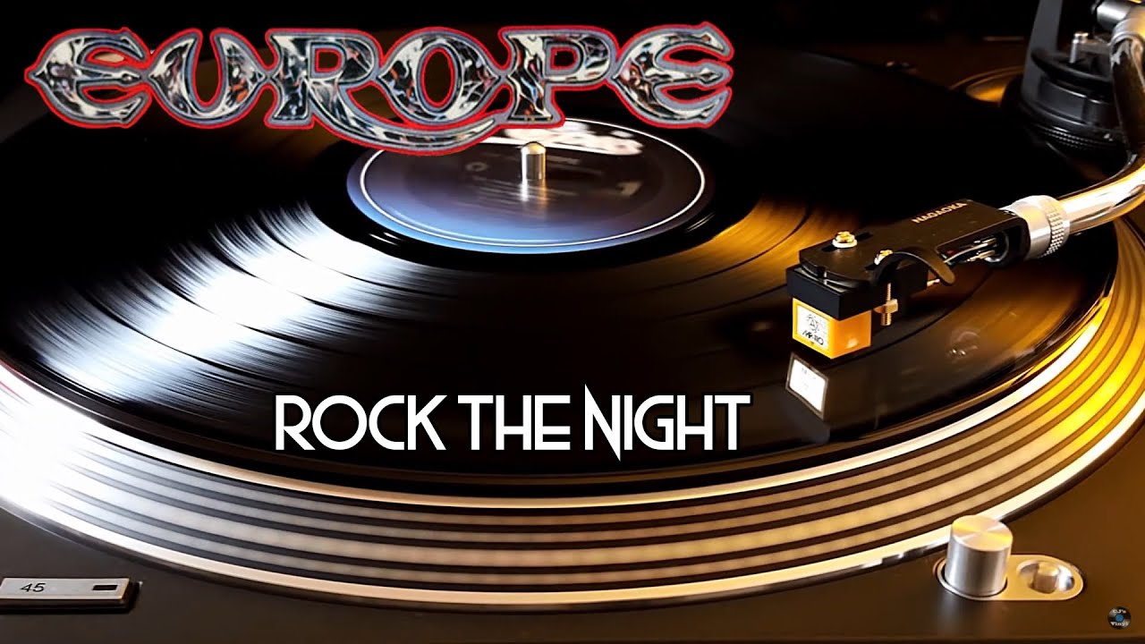 Europe - Rock The Night (1986 Original Pressing) - Black Vinyl LP ...