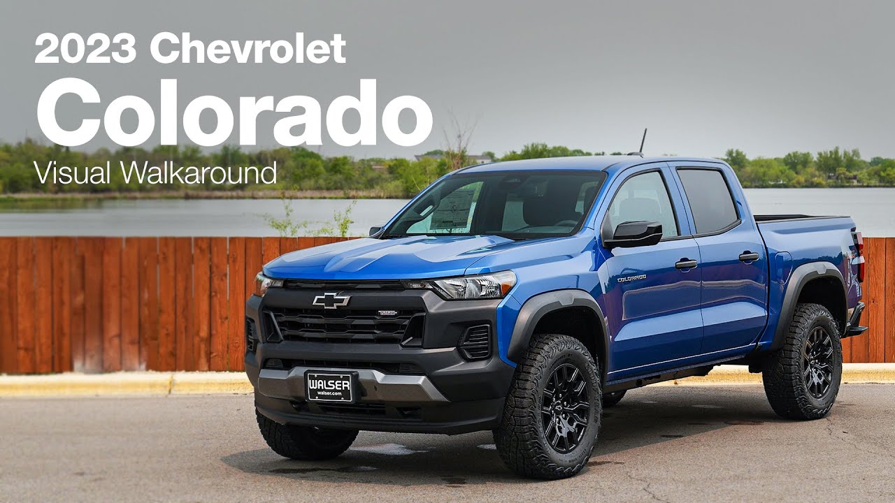 2023 Chevrolet Colorado Trail Boss | Visual Walkaround - YouTube