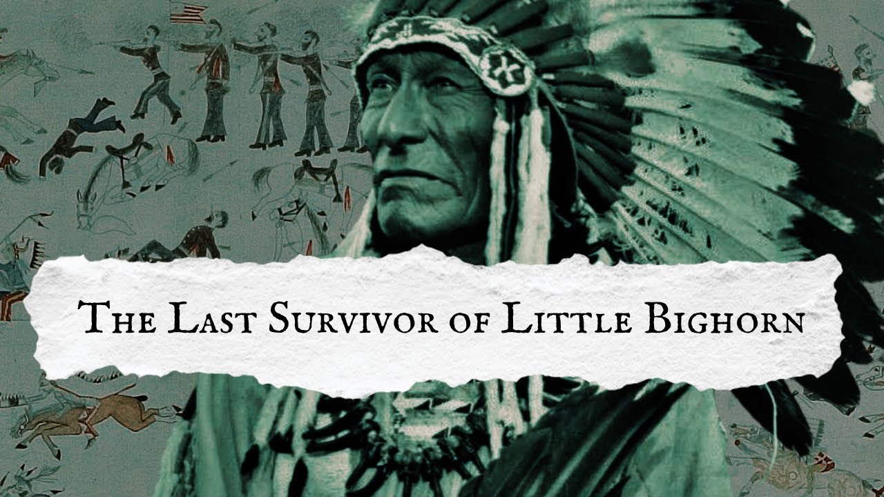 The Last Survivors of Little Bighorn: Dewey Beard & a horse named Comanche - YouTube