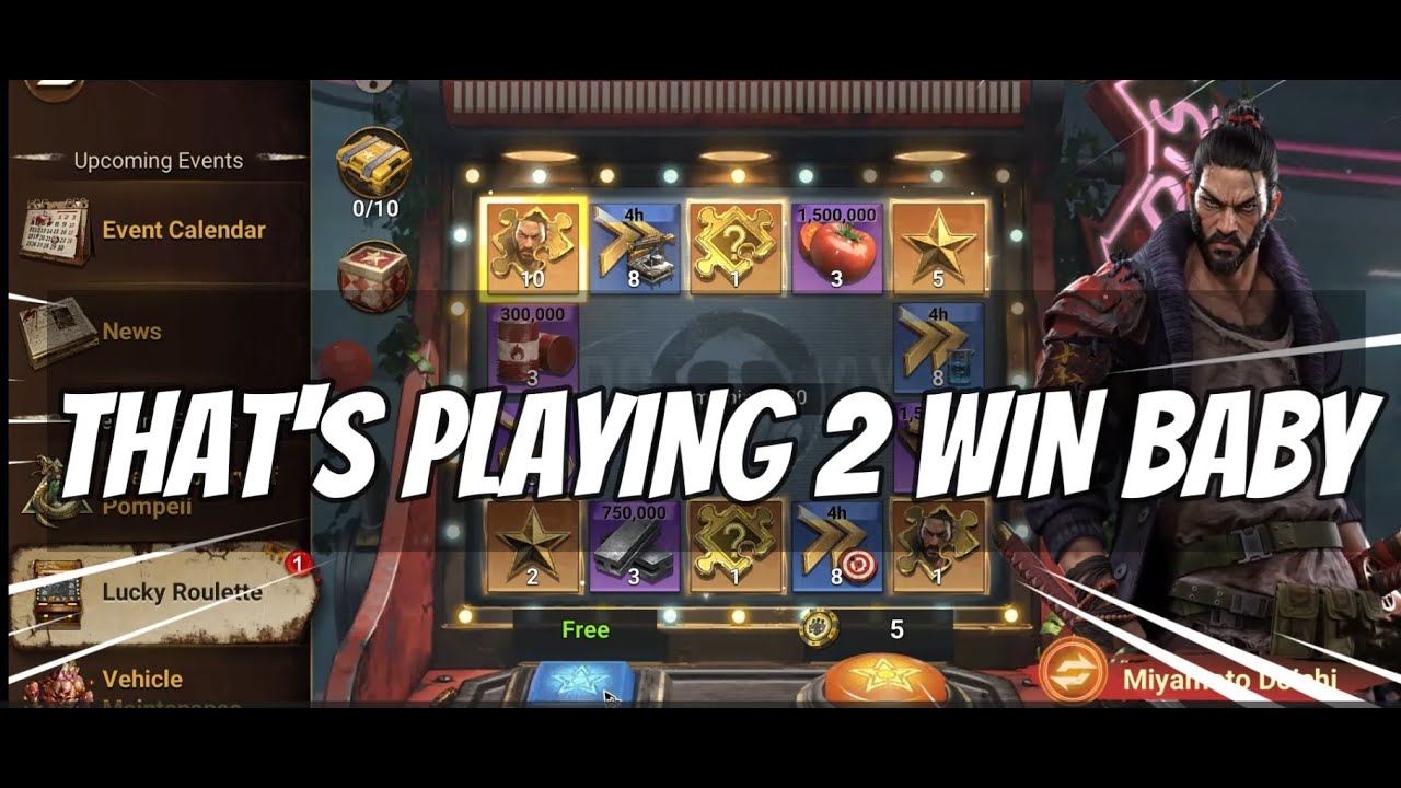 Top Commander Day 2 Lucky Roulette | That's Playing 2 Win Baby ...