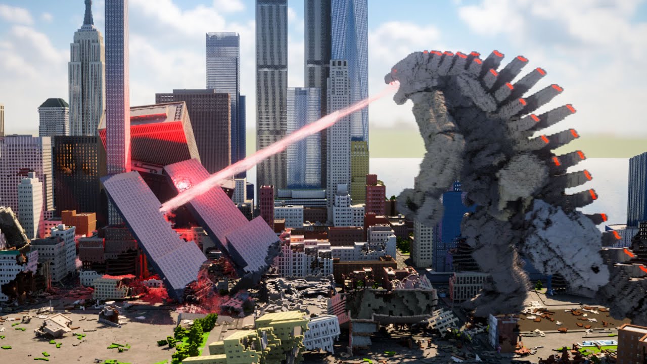 20 Way to Destroy the Mecha Godzilla in Teardown - YouTube