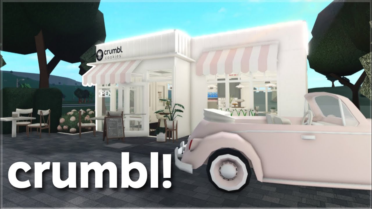 building a CRUMBL COOKIES in bloxburg w/ arxstrelz | Roblox - YouTube
