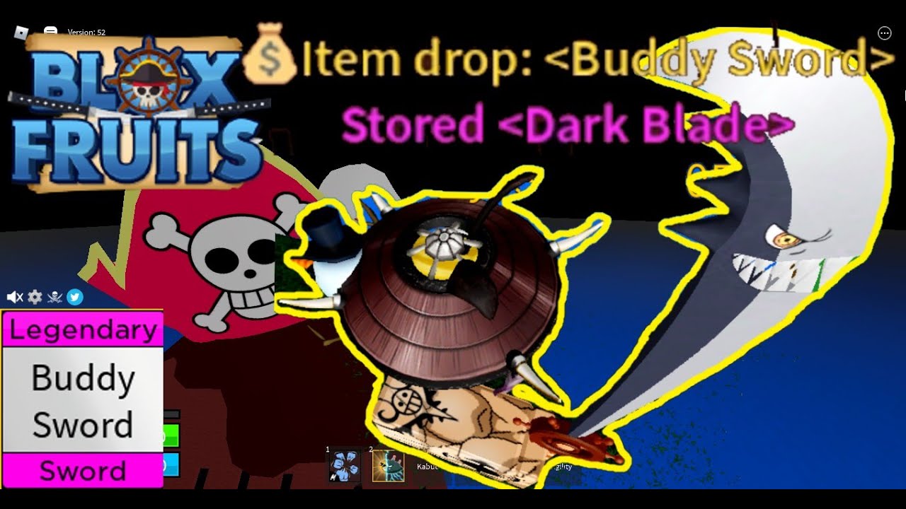 Legendary Buddy Sword Droped Full Showcase ( Blox Fruits ) - YouTube