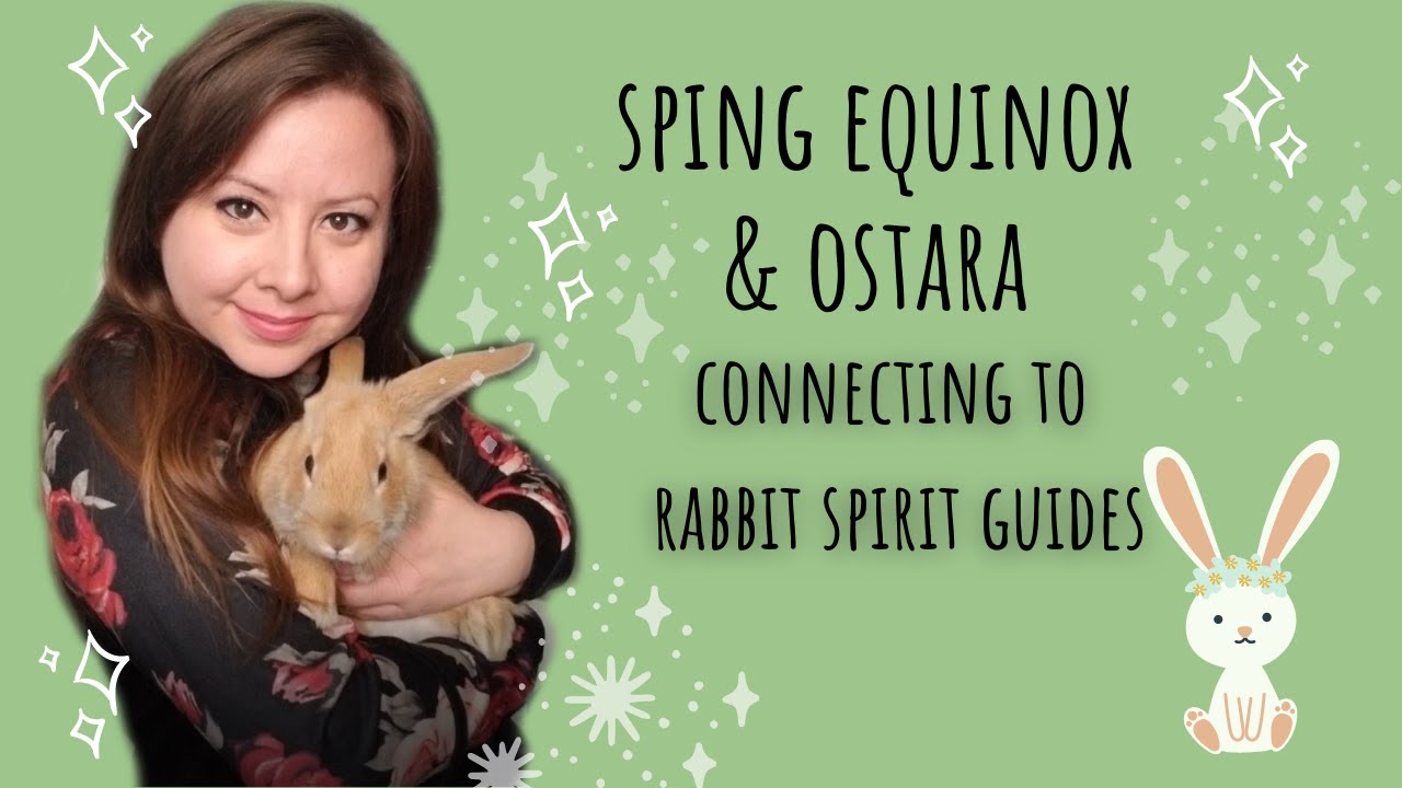 Ostara Celebrations and Connecting to Rabbit Spirit Guide - YouTube