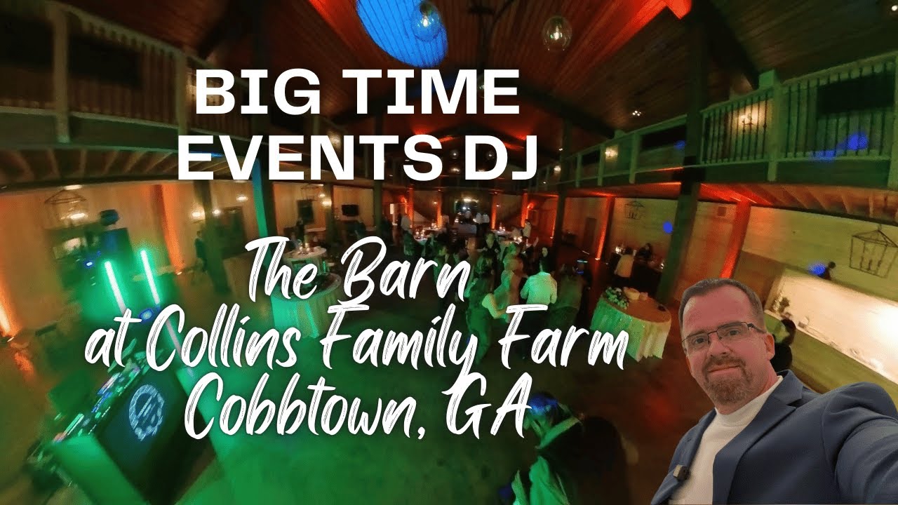 Christmas Wedding at The Barn at Collins Family Farm | Big Time Events ...