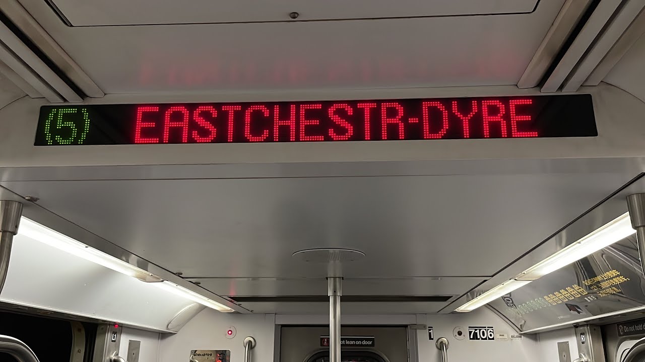 IRT Lexington Av Express: R142 (5) Train [Flatbush Av-Brooklyn College ...