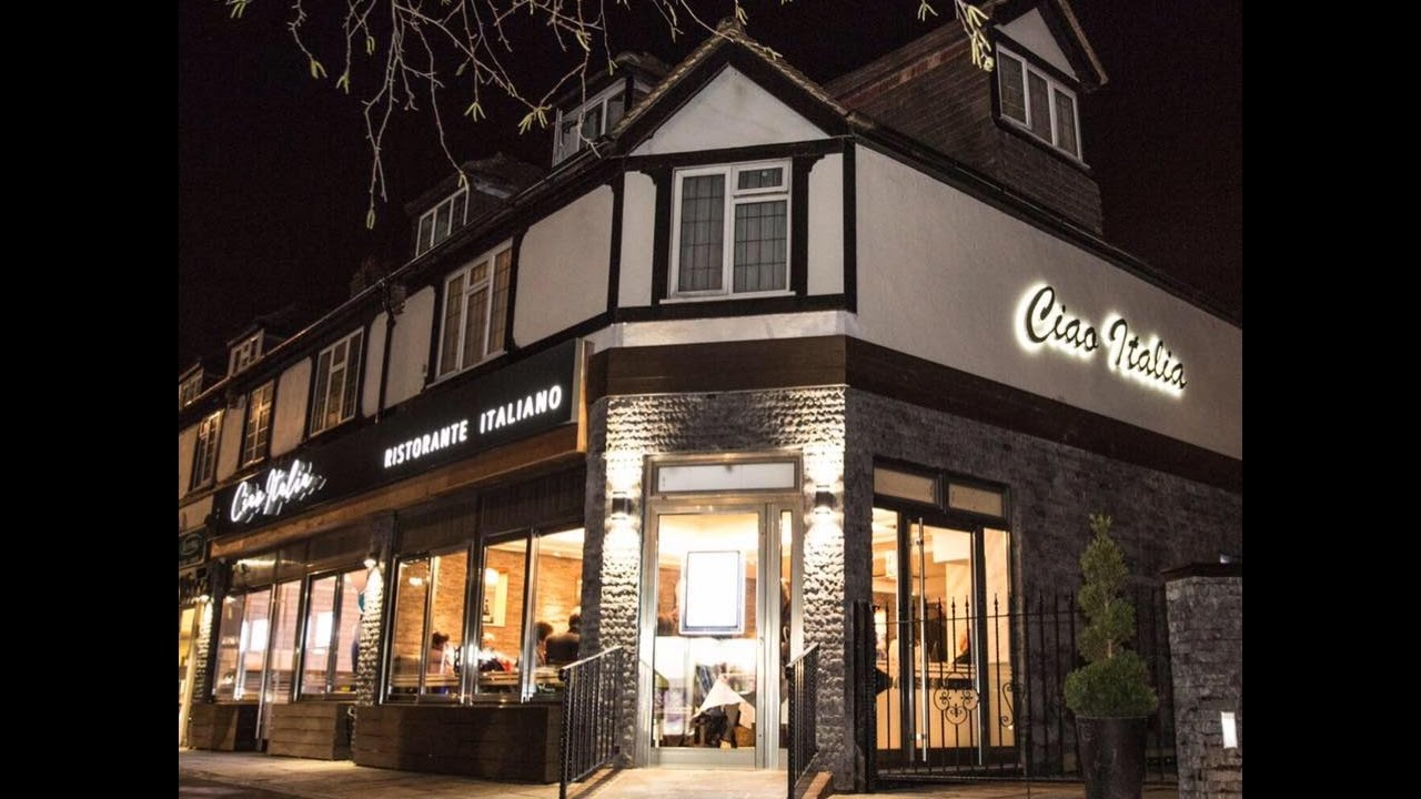 'Ciao Italia' Restaurant in Banstead - Grand Re-opening 2017 - YouTube