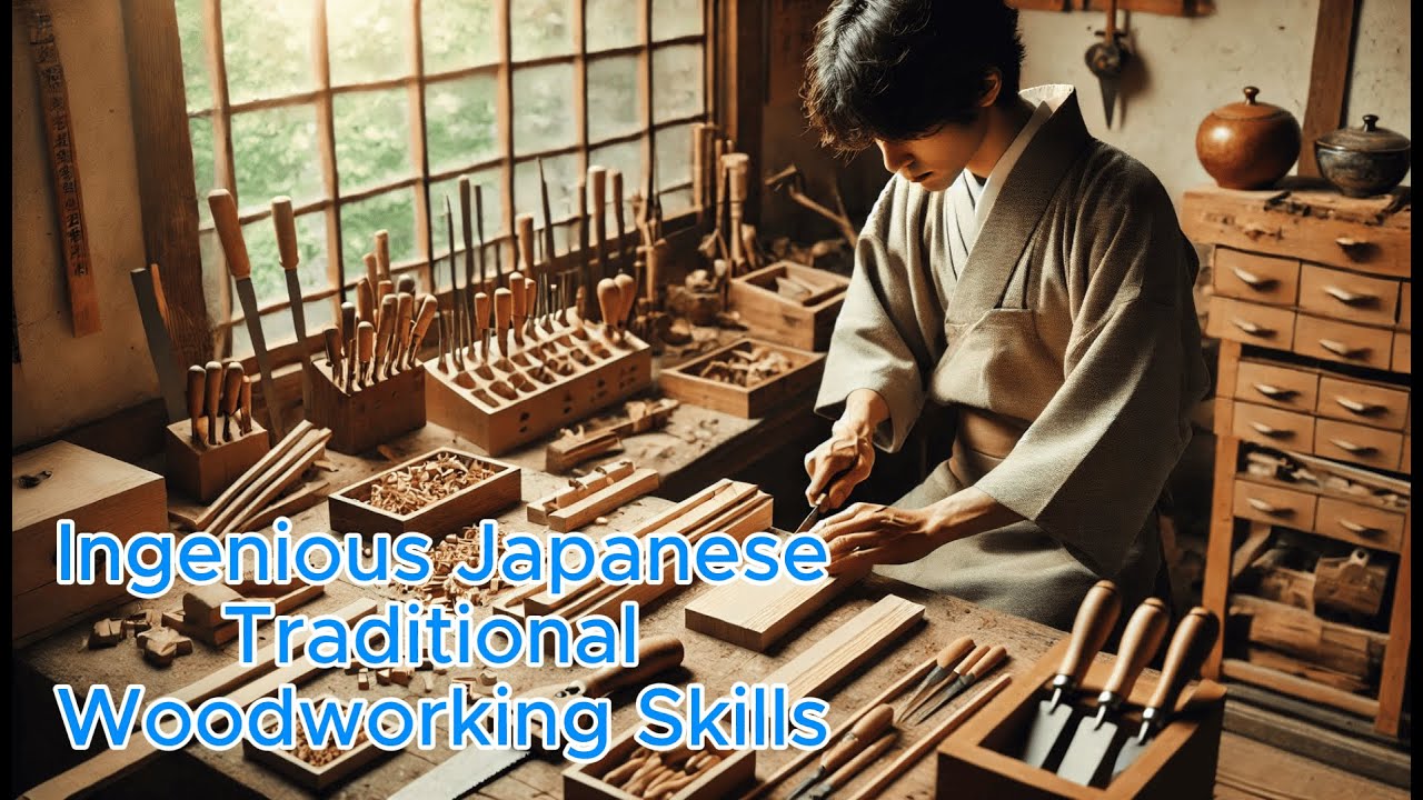 Ingenious Japanese Woodworking Simple Yet Strong Joints and Traditional ...