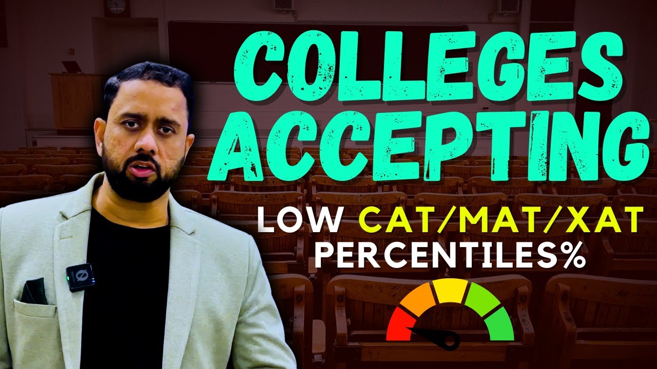 Top MBA Colleges You Can Get with a Low CAT Score! - YouTube
