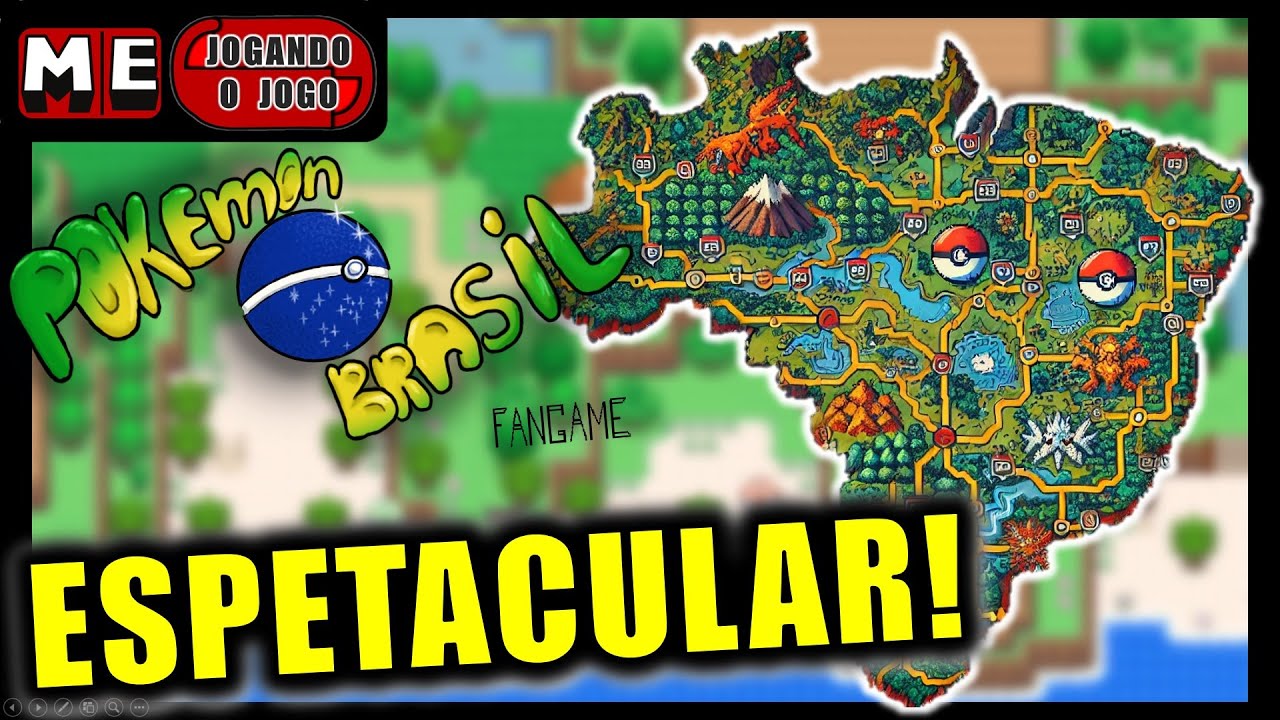 POKEMON BRASIL FANGAME | #00 – JOGANDO O JOGO (Definitivamente, o ...