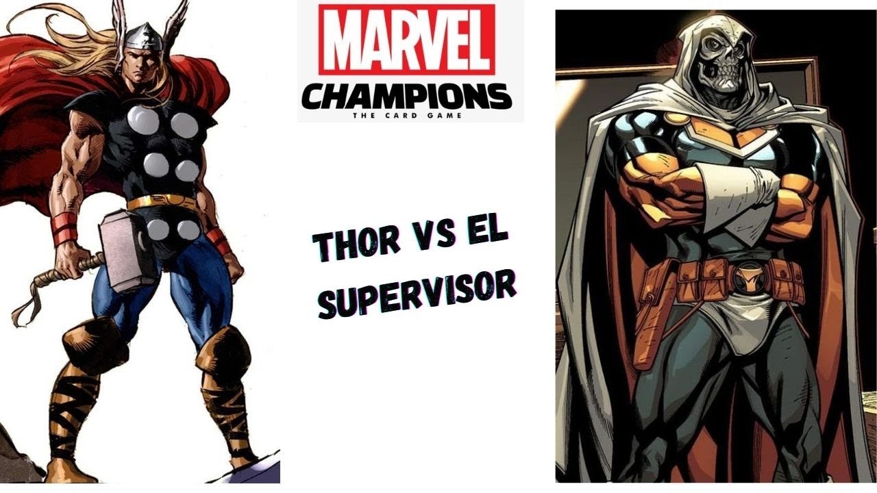Campaña Thor Justicia vs El Supervisor Experto | Marvel Champions - YouTube