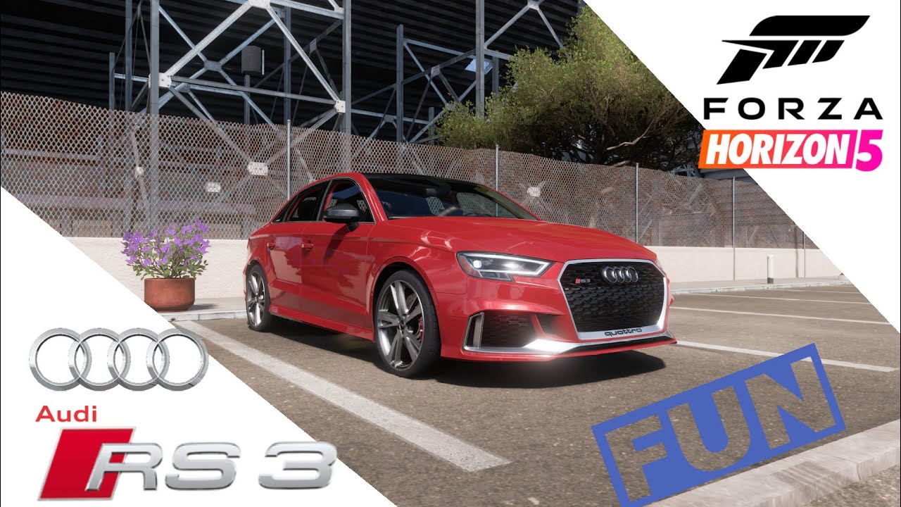 Fun Audi RS3 Sedan - Forza Horizon 5 - YouTube