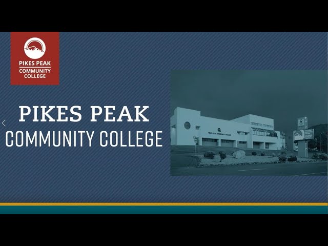Pikes Peak Community College Logo Pikes Peak Community College