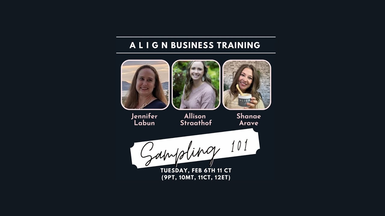 Business Training: Sampling 101 - YouTube