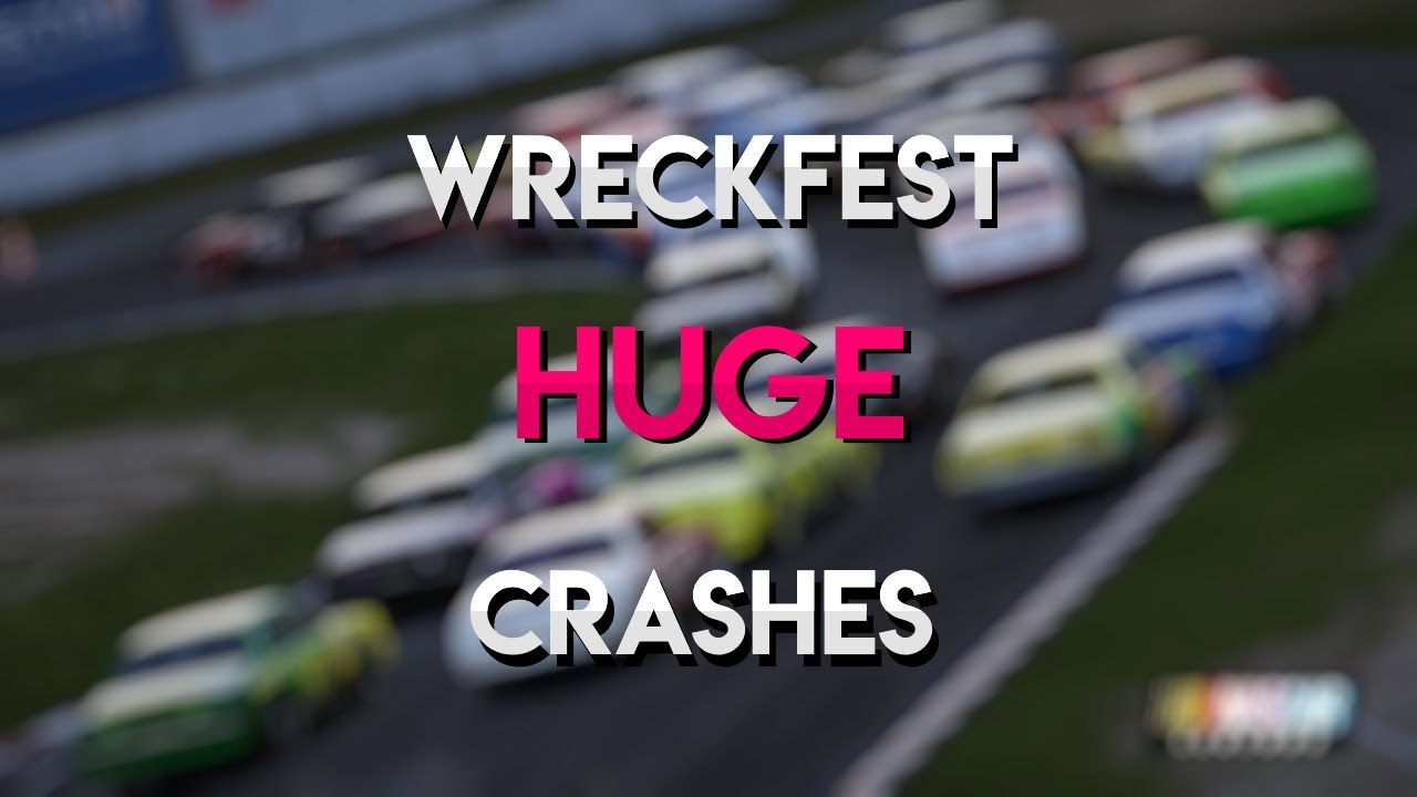 WRECKFEST - CRASHES - NASCAR LEGENDS MOD - YouTube
