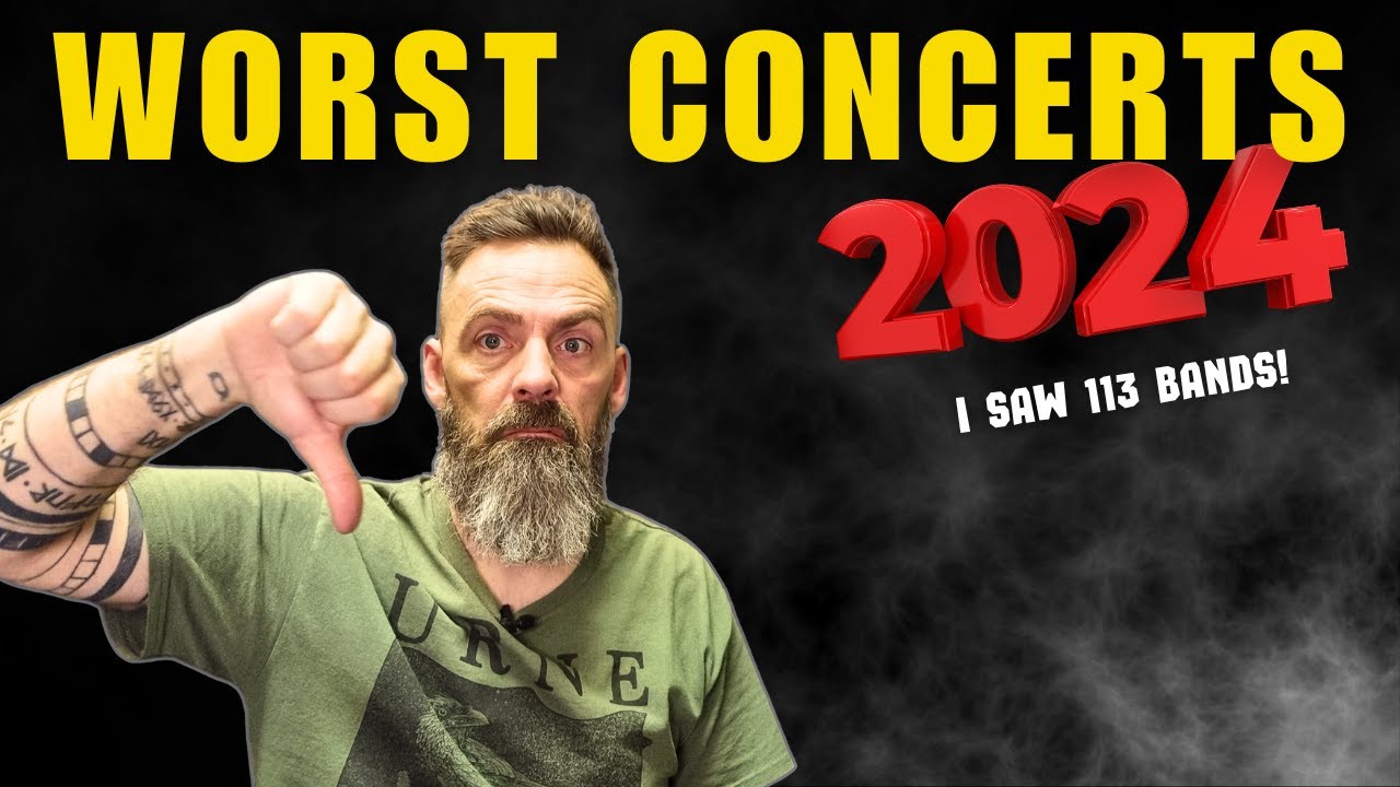 WORST METAL CONCERTS OF 2024: The 7 Shows That Let Me Down - YouTube