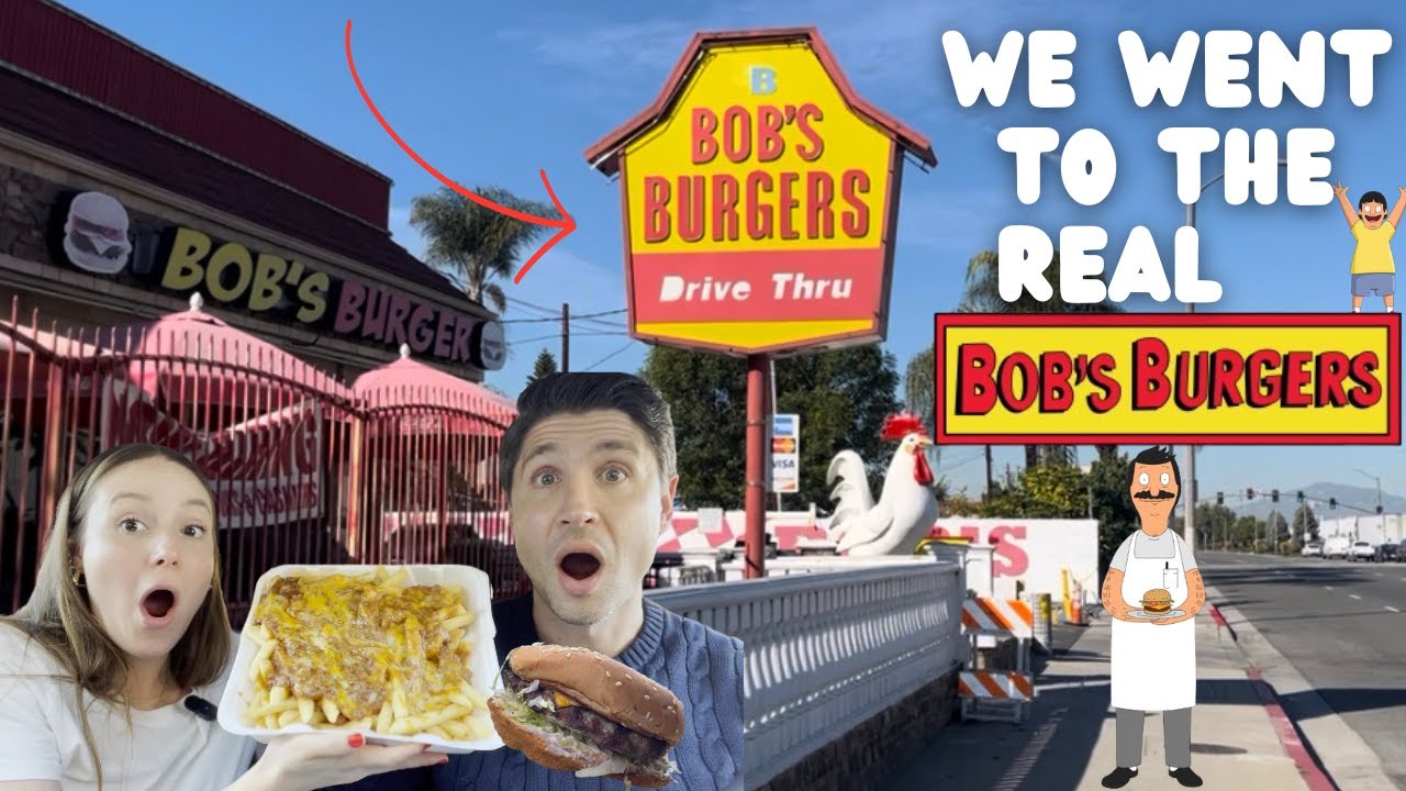 We Went to the REAL LIFE Bob’s Burgers! | Bob’s Burgers Taste Test ...