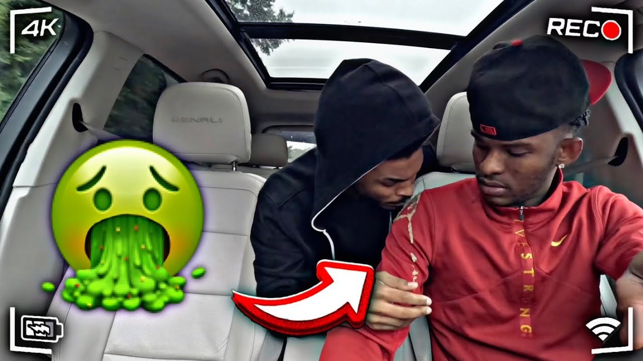 EXTREME THROW UP PRANK ON @dreicey TO GET HIS REACTION… ( HE WAS MAD ...