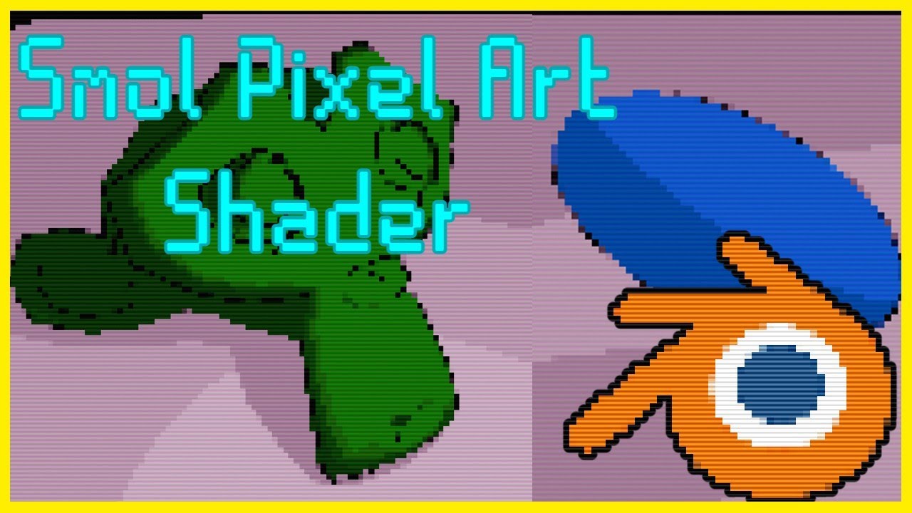 Pixel Art Shader Test. - YouTube