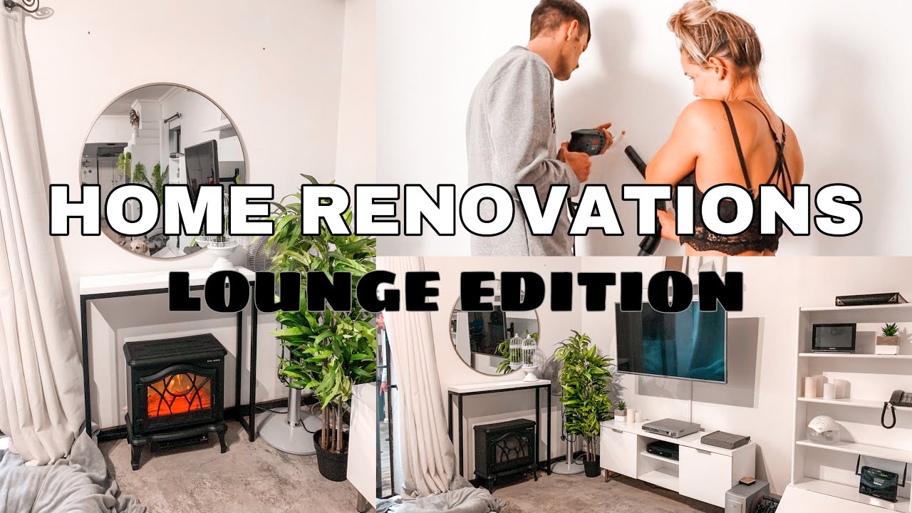 HOME RENOVATIONS: Lounge Revamp | Part 1 - YouTube