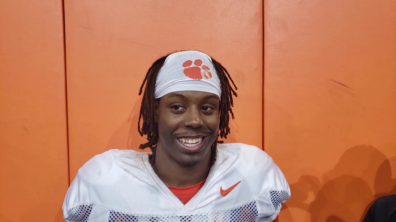 Travis Etienne talks NFL decision, race with Isaiah Simmons - YouTube