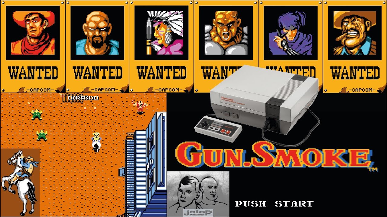 Gun.Smoke NES - C&M Playthrough - YouTube