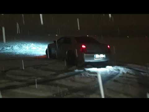 Harun Tastan Drift snow Drift Chrysler 300c exhaust