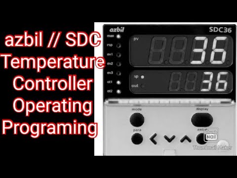 azbil SDC 36/35 Temperature Controller Parameter Setting & operation ...