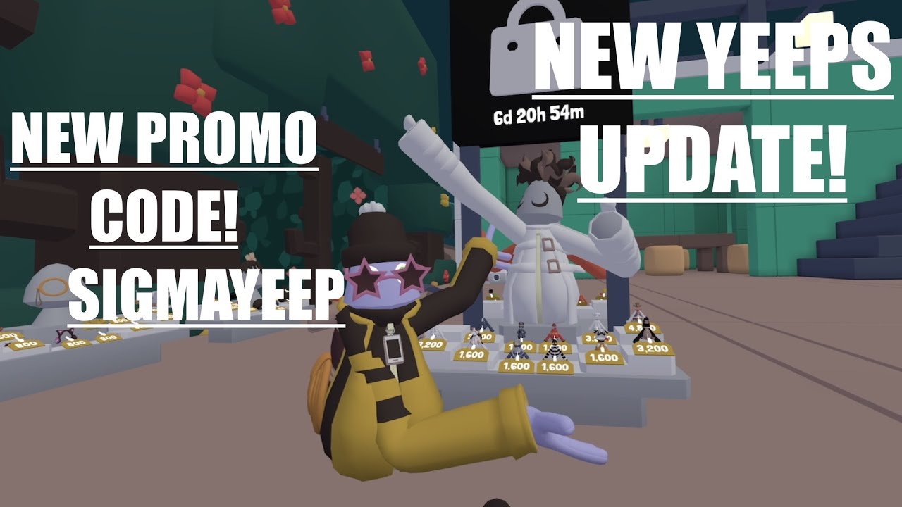 NEW YEEPS HIDE N SEEK UPDATE |PROMO CODE AT END! - YouTube