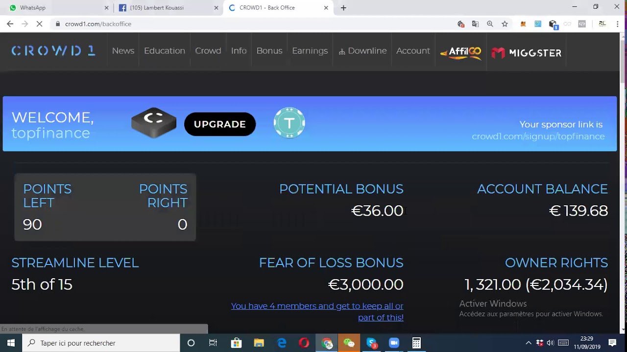 CROWD1 : TEAM LEADER** EN 5 JOURS....$$$$$$$ - YouTube