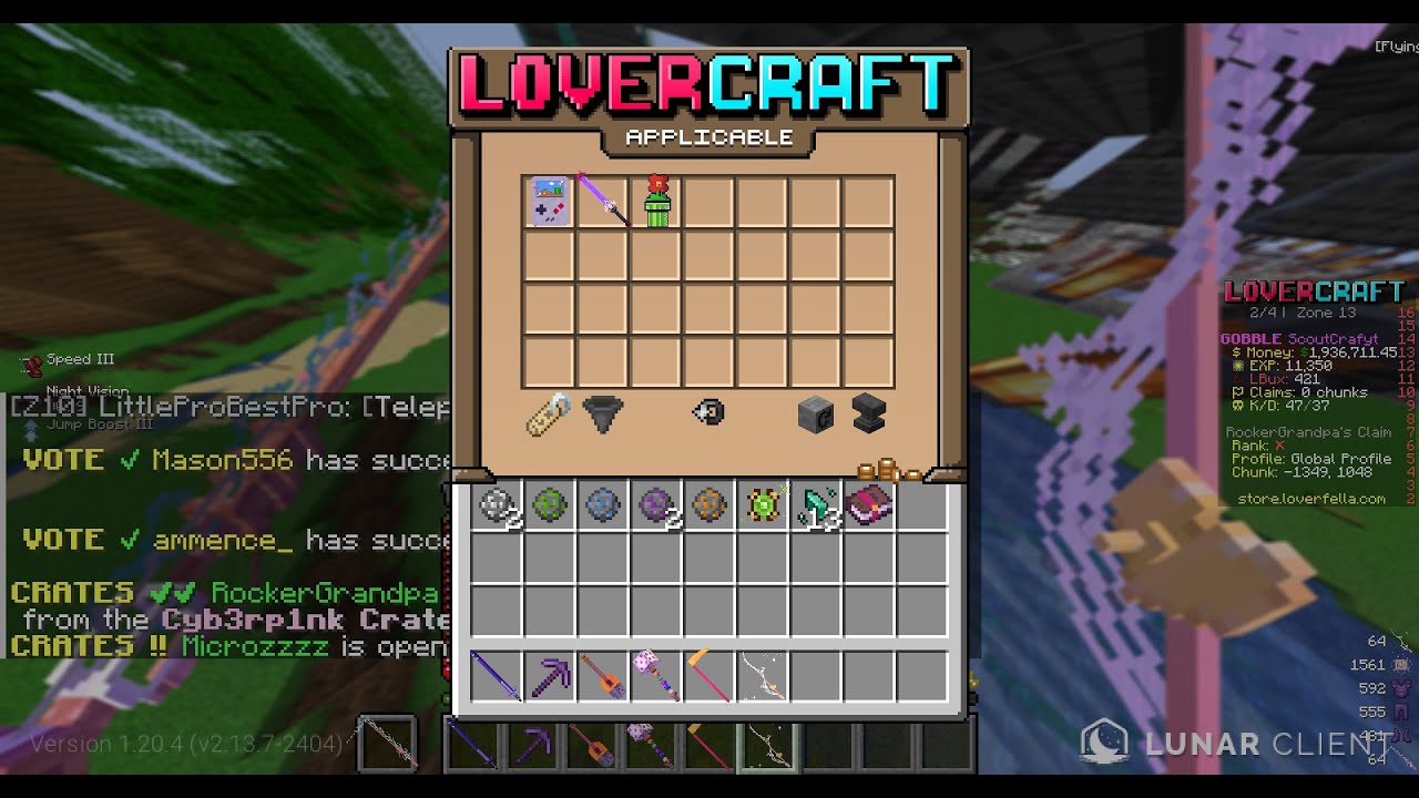 LoverCraft Live Stream Season 7 - YouTube