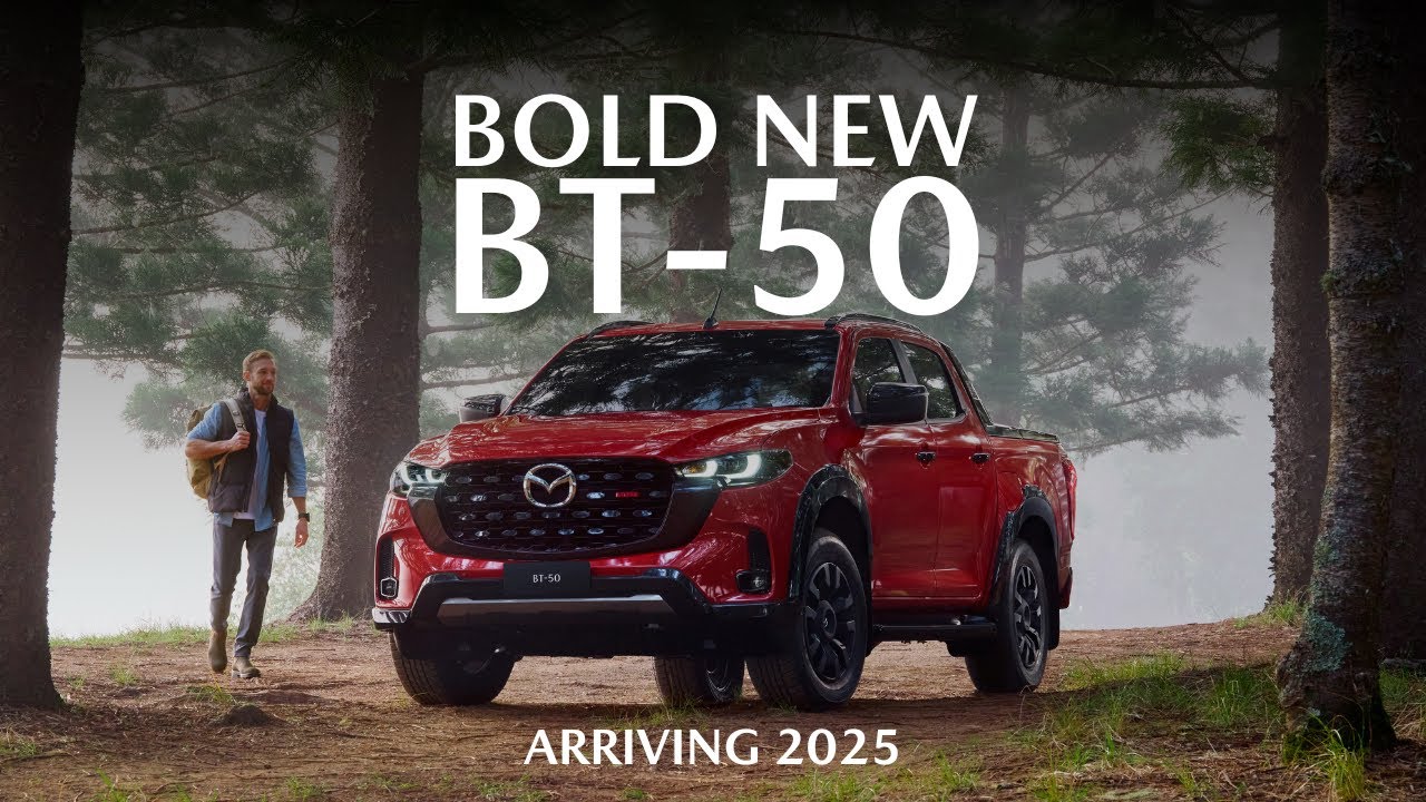 Global Reveal: Bold New Mazda BT-50 - Arriving 2025 - YouTube