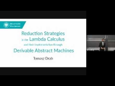 Reduction Strategies in Lambda Calculus and Their Implementation through Derivable Abstract ...