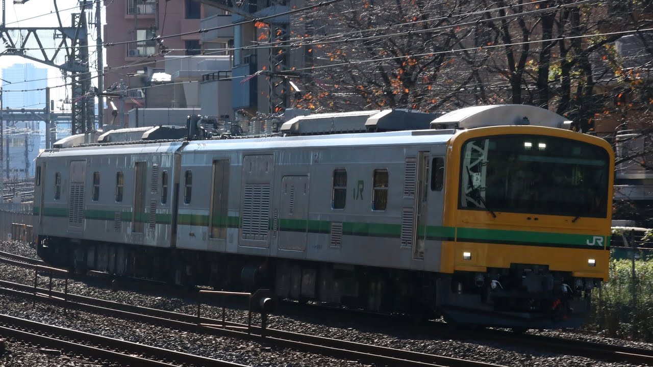 e493系川口駅通過シーン - YouTube