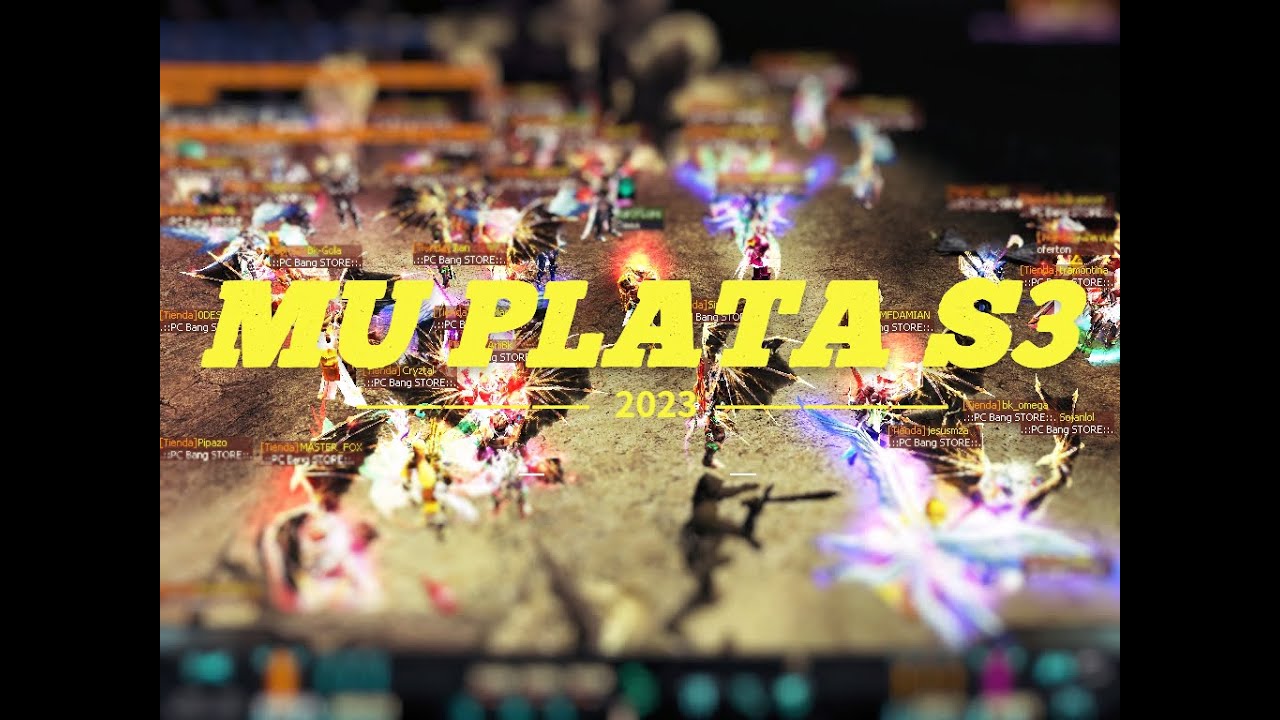 EL MEJOR SERVER MU ONLINE 2023 | MU PLATA S3 | 15 AÑOS ONLINE - YouTube