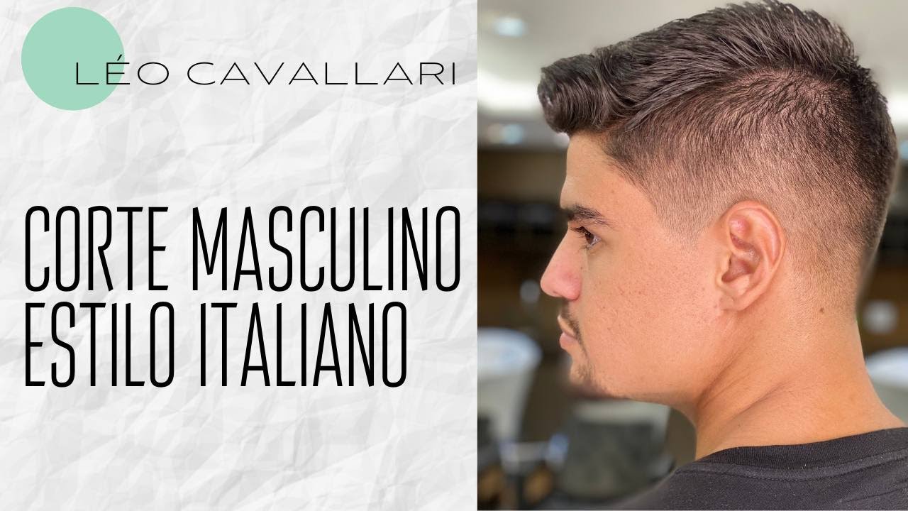 Aula 06: Como fazer um corte Masculino | Estilo Italiano - YouTube