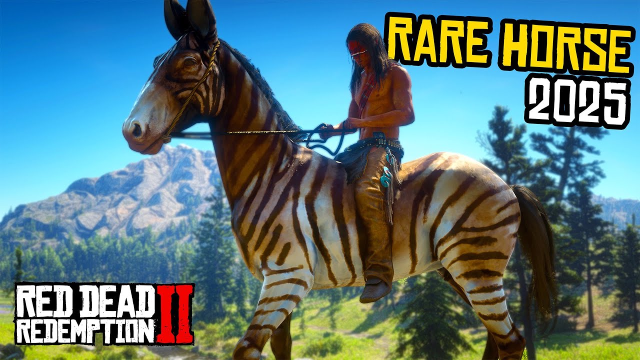 Top 5 RAREST Horse You Must Own - RDR 2 (2025) - YouTube