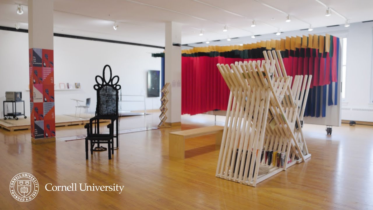 Art exhibition explores freedom of expression theme - YouTube