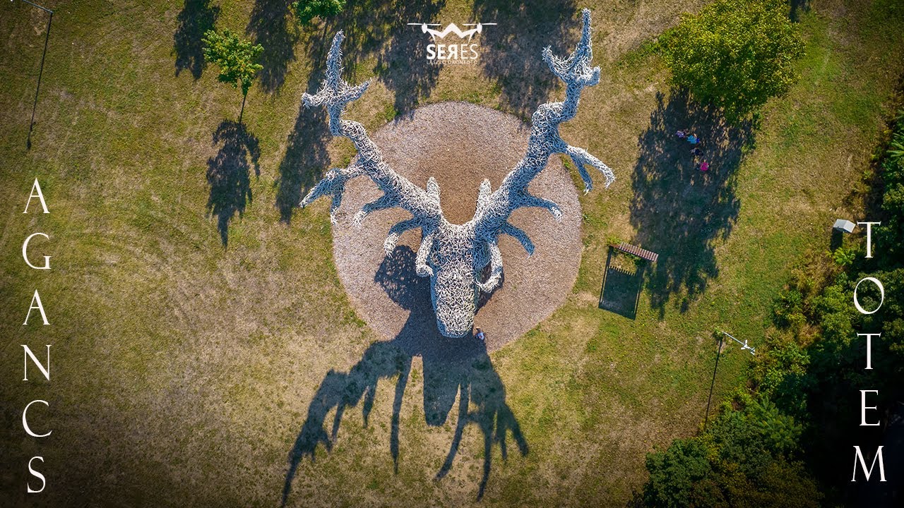 Agancs totem, Keszthely (4k drónvideó) - YouTube